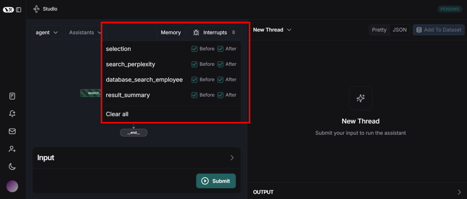 【LangGraph入門】LangGraph Studioの簡単な使い方｜エンジニアライフ