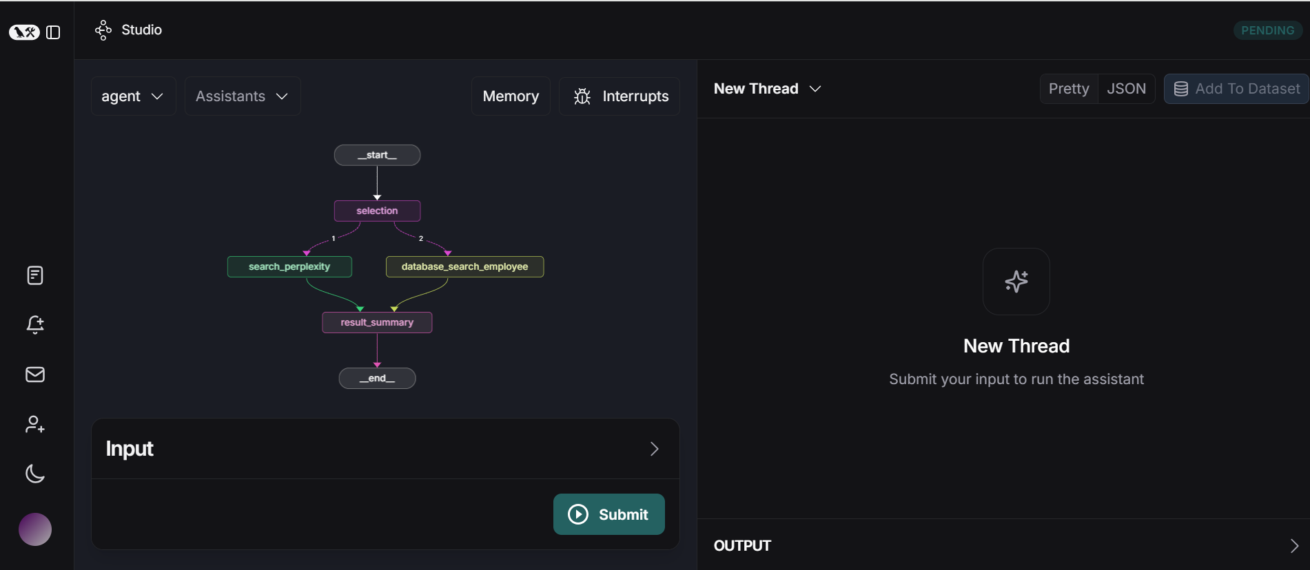 【LangGraph入門】LangGraph Studioの簡単な使い方｜エンジニアライフ