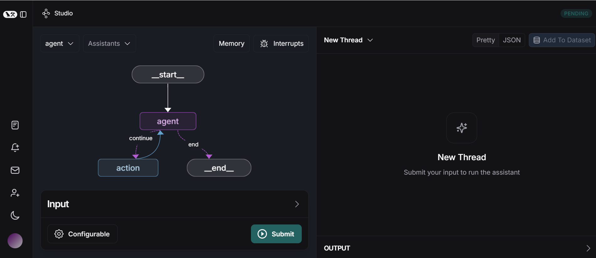 【LangGraph入門】LangGraph Studioの簡単な使い方｜エンジニアライフ
